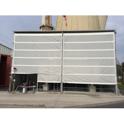 Filet de protection en façade de bâtiment | Nord Bâches